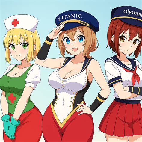 Olympic Class Humanized Ships In Anime Ai By Jackadamen On Deviantart