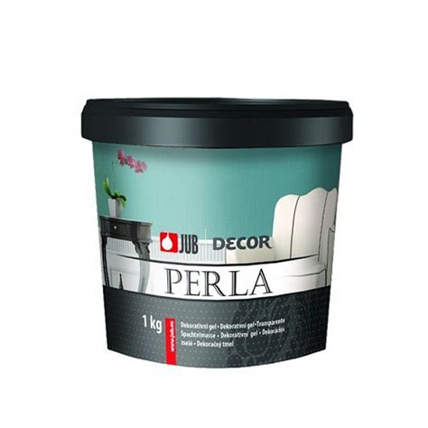 Декоративна прозрачна паста за покритие на стени Jub Decor Perla Di Trade Group