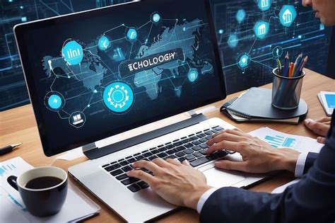 Premium Photo Automation Software Technology Process System Business Concept