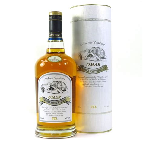 Nantou Omar Single Malt Whisky Bourbon Cask Taiwan 台灣