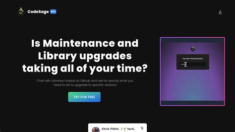 Codesage Chatbot For Developers Chat With Github Repositories And