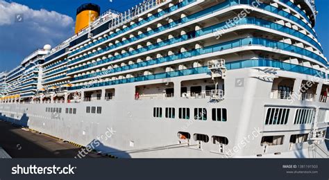 Stern Cruise Ship Near Pier Sea Stock Photo 1381191503 | Shutterstock
