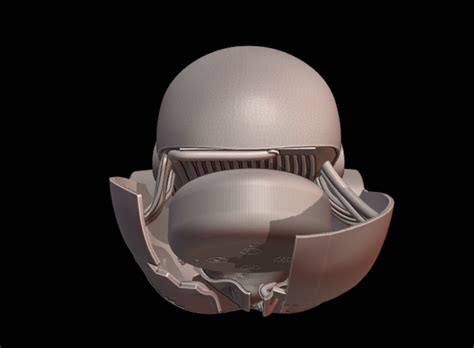 Stl File Robot Girl To Echo Dot 3ª Gen 🤖・3d Printable Model To Download・cults