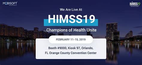 Join Us At HIMSS19 Where Champions Of Health Unite