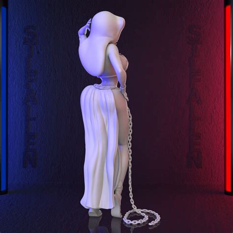 Princess Jessica Slave Girl 3d Printable Stl File Instant Etsy