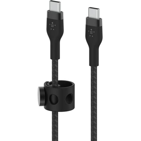 Câble Boost Charge Pro Flex Belkin Usb C Vers Usb C 1m Noir