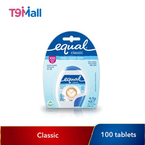 Equal Classic Tablet 100s Lazada