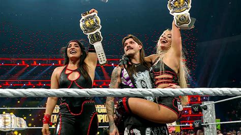 Triple H Congratulates Liv Morgan And Raquel Rodriguez Tna Impact Card
