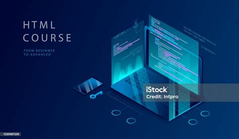 html kursunun biyometrik 3d kavramı web sitesi açılış sayfası