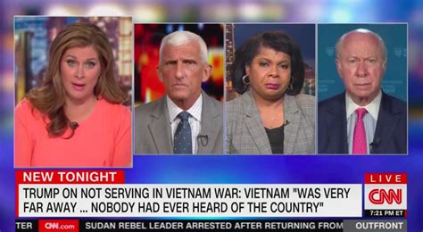 Cnn Panel Rips Donal Trumps Comments On Vietnam Lack Of Military Service