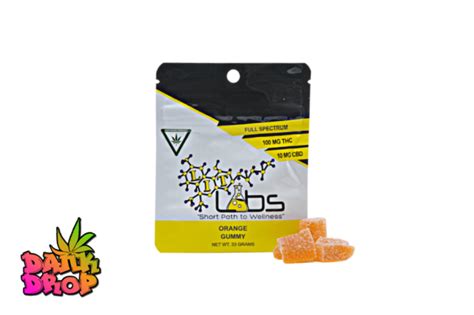Lit Labs 100mg Gummy Orange Dank Drop