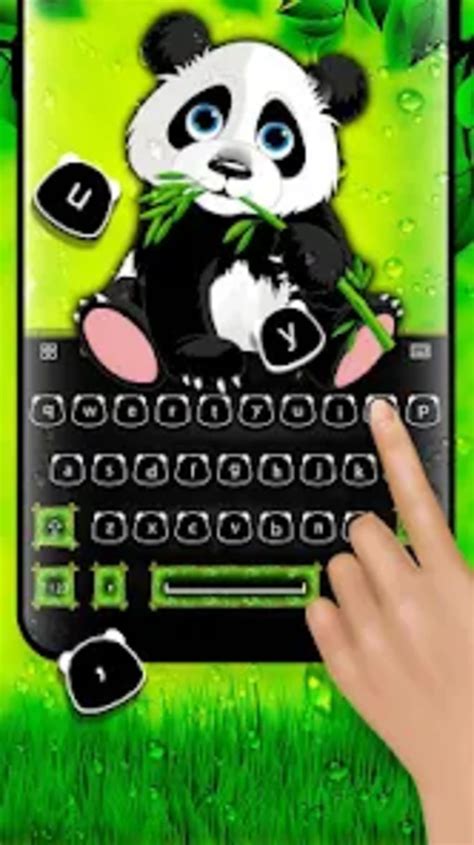 Cute Panda Keyboard Theme Para Android Descargar