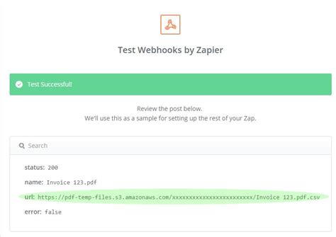 Zapier Bytescout API Integration Convert PDF To CSV Use Case ByteScout