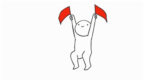 Pay Attention To The Red Flags Cause They Might Be Waving Back  On Imgur