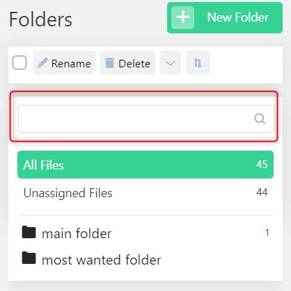 How To Search Folders Premio