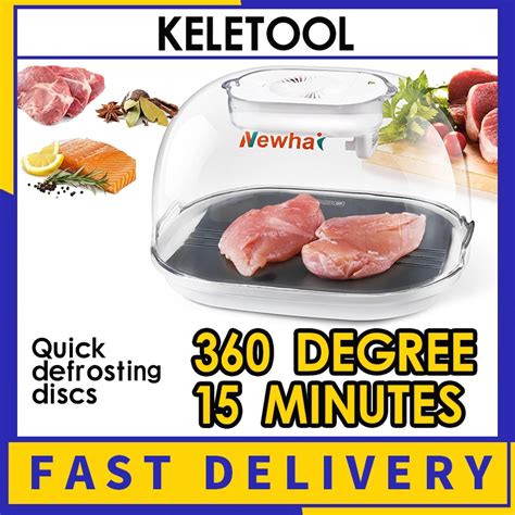 Swift Kitchen Thawing Machine Food Safe Aluminum Steak Meat Quick