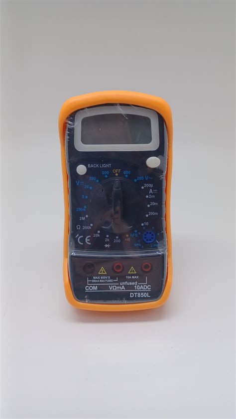 Digital Multimeter Yellow Candi Audio Visual