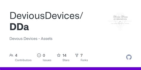 Dda Devious Devices Assets Esm At Master · Deviousdevices Dda · Github