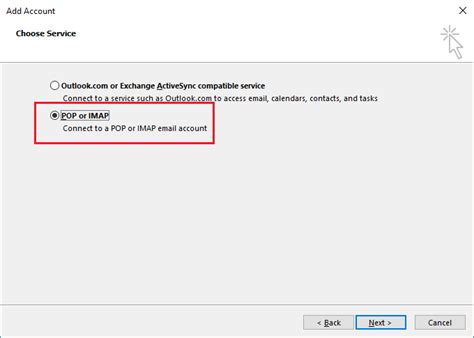 Step By Step Procedure To Change IMAP To POP Accounts Experts Exchange