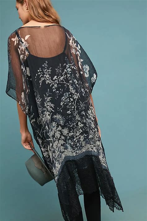 Celeste Sheer Poncho Anthropologie