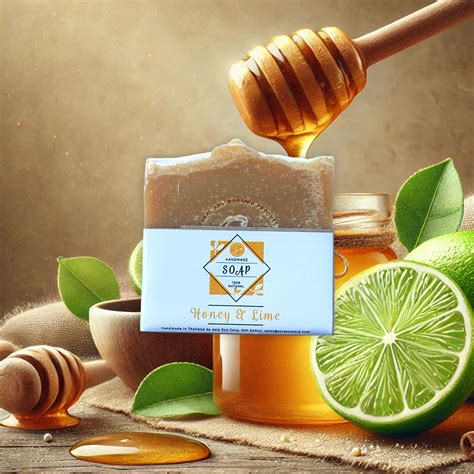 Soap Honey And Lime Secret Of Samui Natural And Homemade Cosmestic
