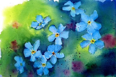 Forget Me Nots Kris DeBruine Studio