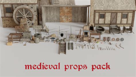 Medieval Props Pack Gamedev Market