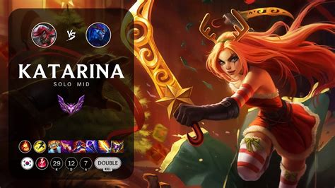 Katarina Mid Vs Aurelion Sol Kr Master Patch 134 Youtube