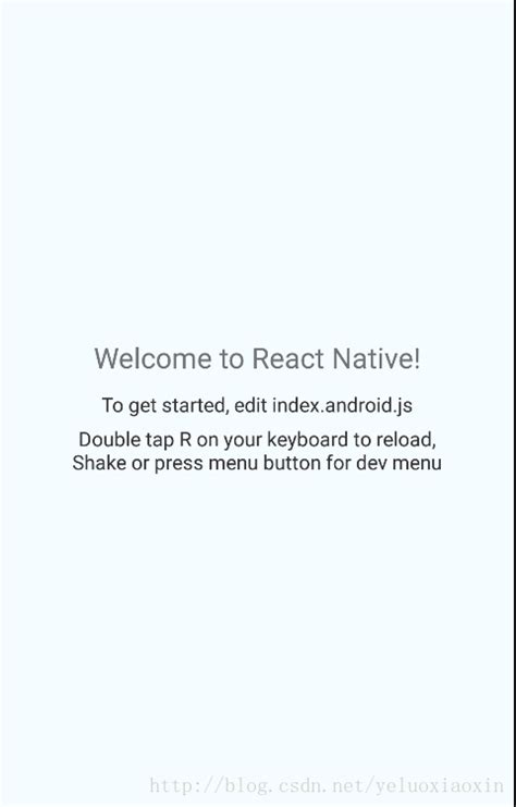 React Native Application Has Not Been Registeredandroidandroid Application Has Not Been