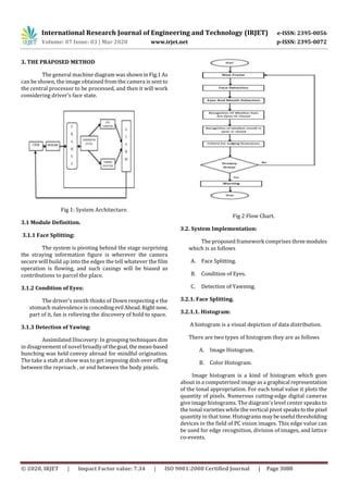 IRJET Driver Drowsiness Detection Based On Yawning PDF