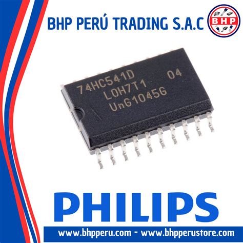 74HC541D PHILIPS CIRCUITO INTEGRADO I C BUFFER NON INVERT 6V SOIC 20 BHP Perú Web