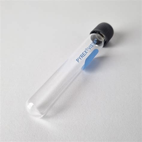 Pyrex® Vista Culture Tubes With Screw Cap Lids 11ml 16x100mm Pack Of
