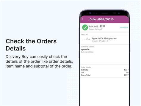 Odoo Delivery Babe App Driver Tracking Mobile App WebKul WebKul