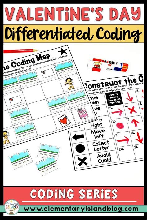 Valentines Day Activities Unplugged Coding Activities Differentiated