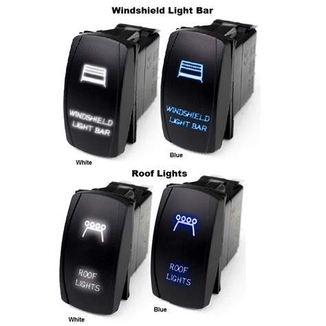 Polaris Ranger Led Rocker Switch By Race Sport Lighting