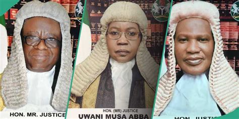 Meet 7 Supreme Court Justices Wholl Determine Tinubu Atiku Obis
