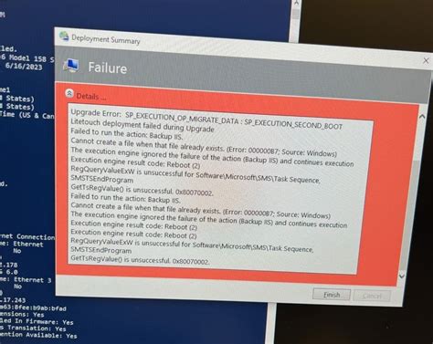 mdt failed imaging everything is failing please help r mdt