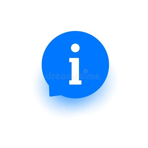inform icon vector info sign symbol help button circle round flat