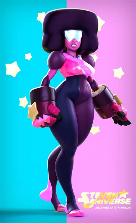 Artstation Garnet Joseph Belanger Steven Universe Fanart Fan Art