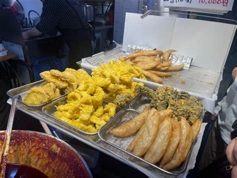 광장시장 떡볶이 맛집 [강가네떡볶이] 일반 떡볶이와는 좀 다른 특색있는 무떡볶이 네이버 블로그
