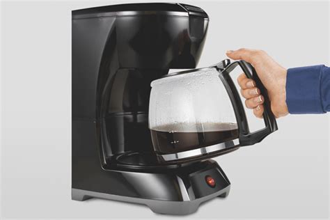 12 Cup Coffeemaker Black W Glass Carafe Extended Stay
