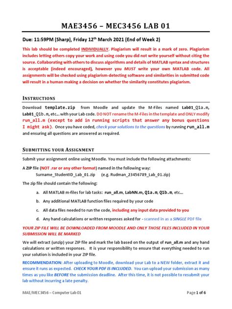 Lab 01 Pdf Algorithms Computer Programming