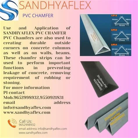 Pvc Chamfer Strip At ₹ 65piece Plastic Strip In Hyderabad Id