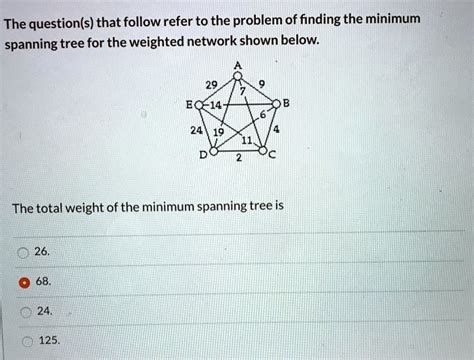solved the question s that follow refer to the problem of finding the