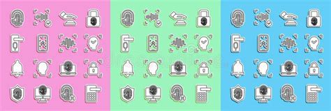 Set Line Digital Door Lock Fingerprint With Face Recognition Palm Mobile And Face And Voice