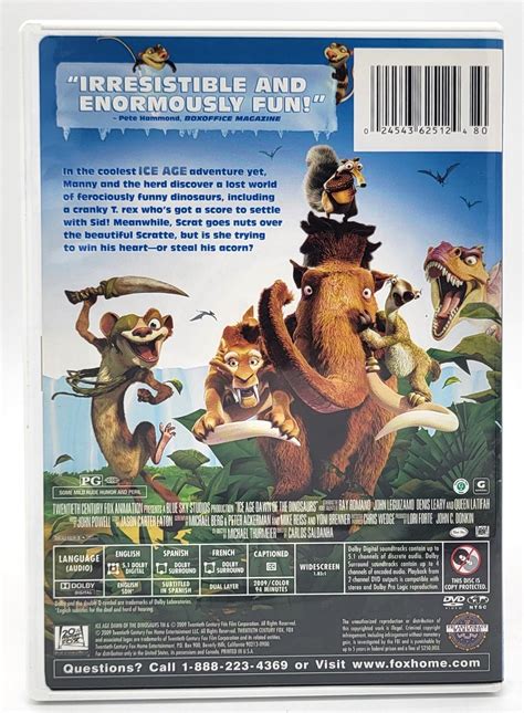 Ice Age Dawn Of The Dinosaurs Dvd Widescreen Steady Bunny Shop