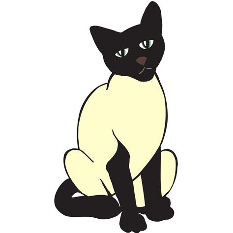 Siamese Cat Svg Clip Arts Download Download Clip Art Png Icon Arts