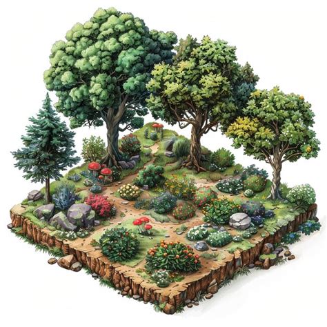 Premium Photo Agroforestry Food Forest Design Explore Background