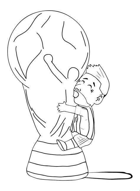 Adorabile Lionel Messi Da Colorare Scarica Stampa O Colora Subito Online