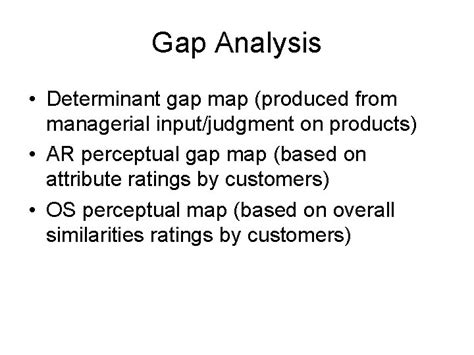 Chapter 6 Analytical Attribute Approaches Introduction And Perceptual Chapter 6 Analytical Attribute Approaches Introduction And Perceptual